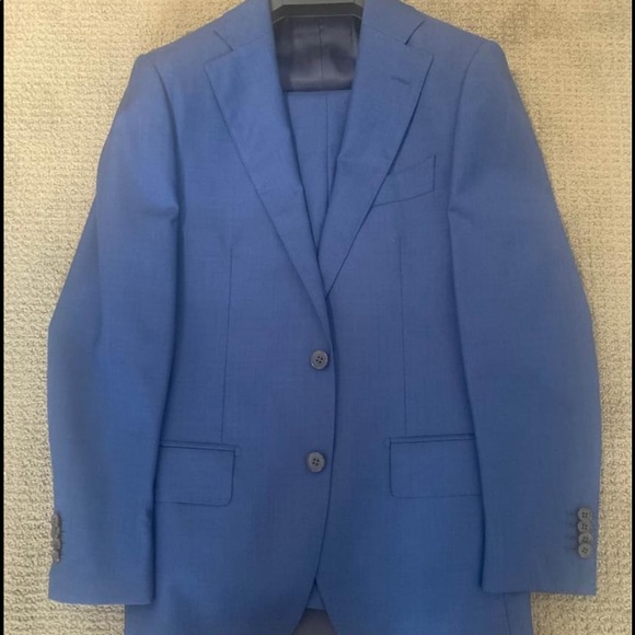 Suitsupply | Suits & Blazers | Suitsupply Mens Blue Suit Size 36r ...